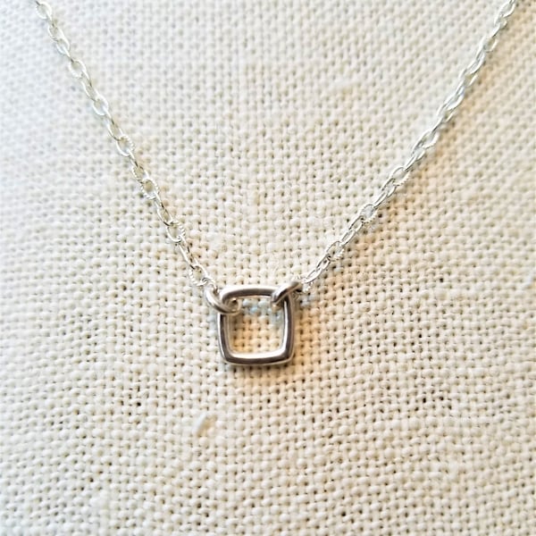 Square Pendant - Etsy