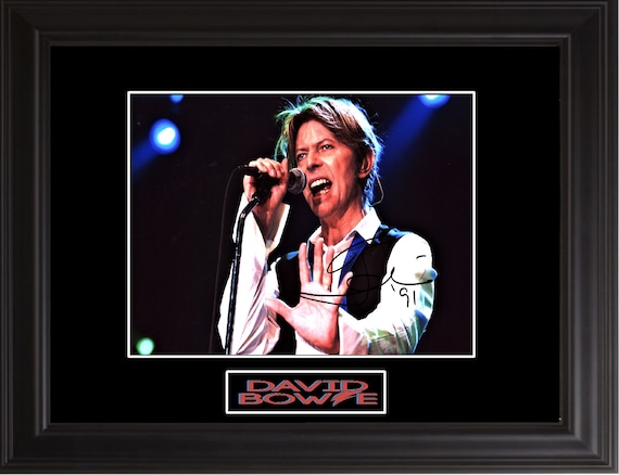 David Bowie Autographed Photo | Etsy
