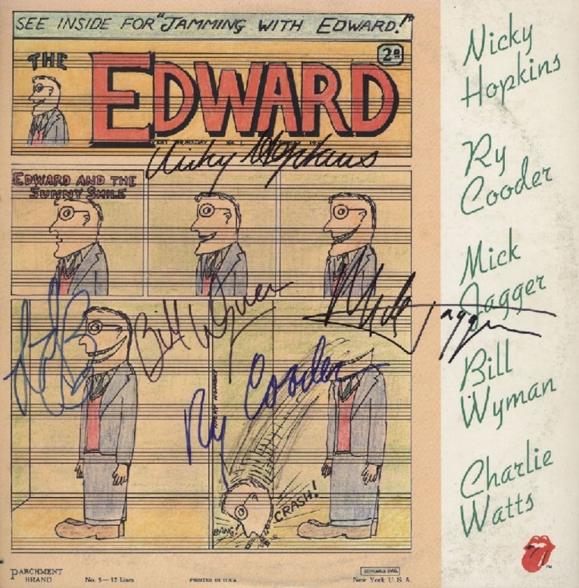 Jamming With Edward Autographed Lp - Etsy