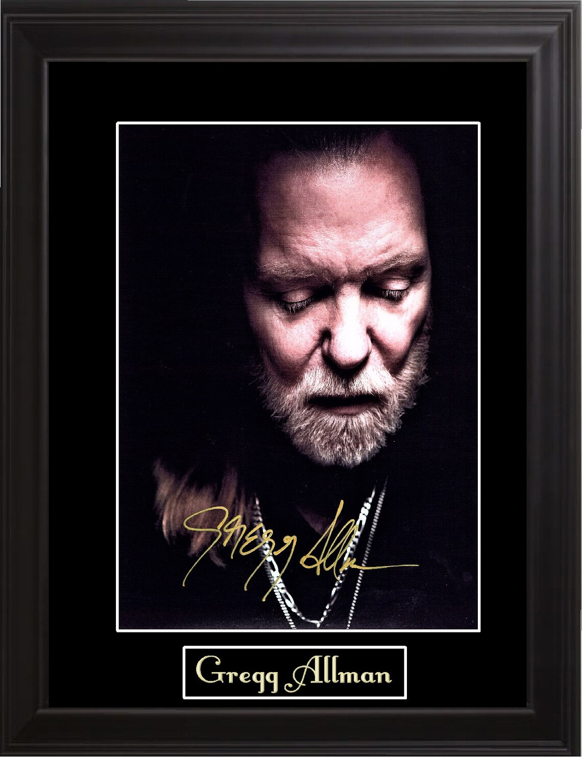 Greg Allman Autographed Photo - Etsy