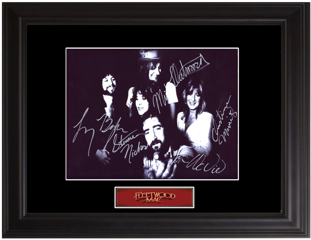 Fleetwood Mac Autographed Photo - Etsy