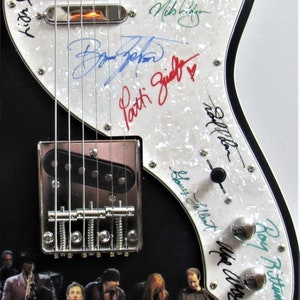Bruce Springsteen Autographed Guitar - Etsy