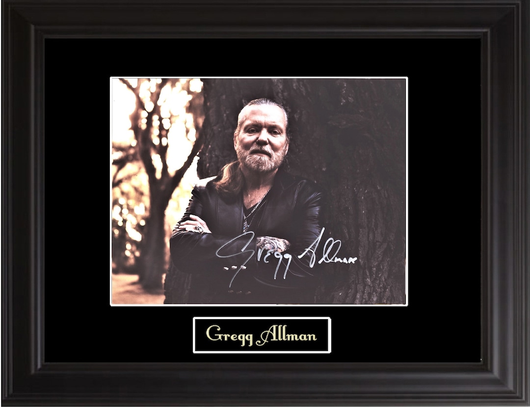 Gregg Allman Autographed Photo - Etsy
