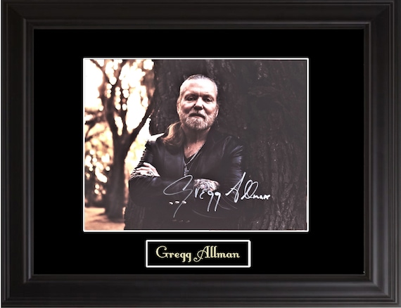 Gregg Allman Autographed Photo | Etsy