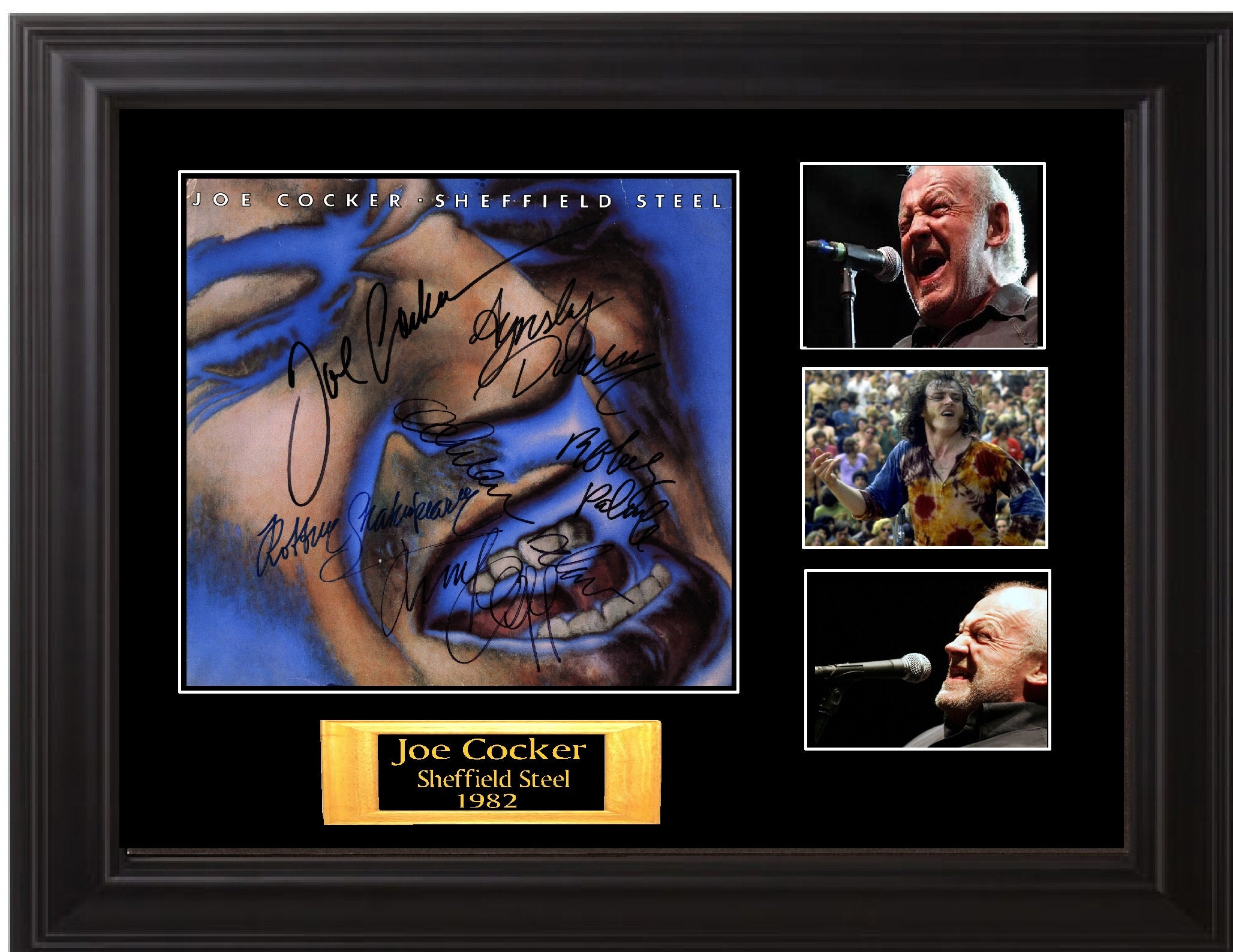 Joe Cocker Autographed LP - Etsy