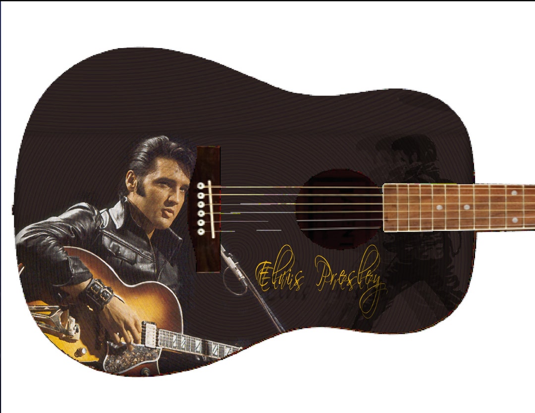 Elvis Custom Guitar - Etsy