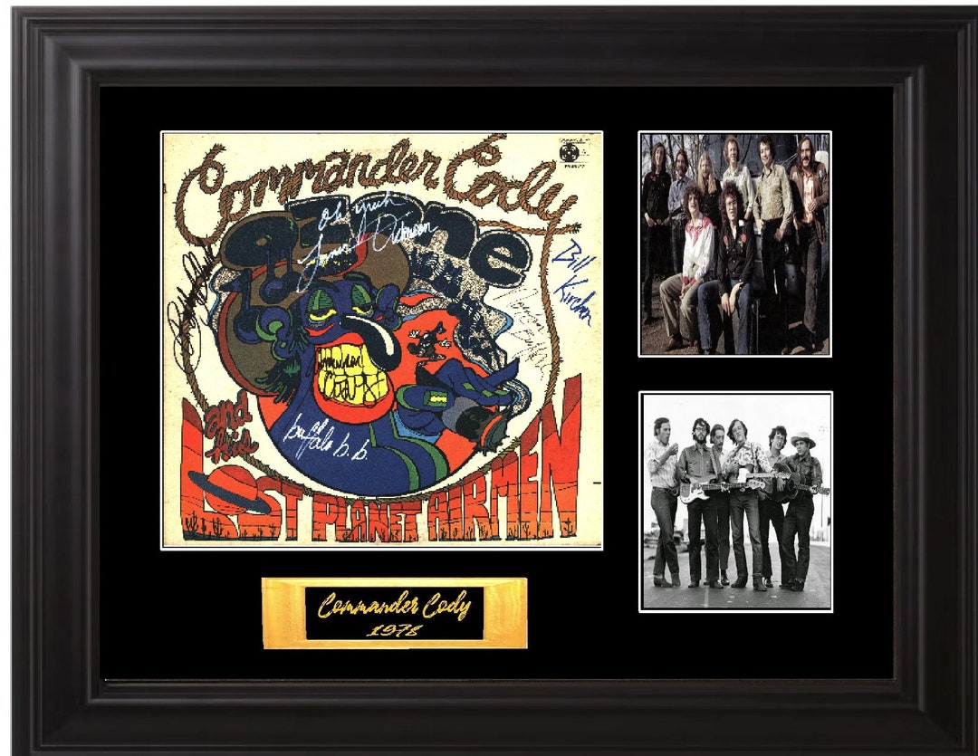 Commander Cody & His Lost Planet Airmen Band Signed Lp - Etsy