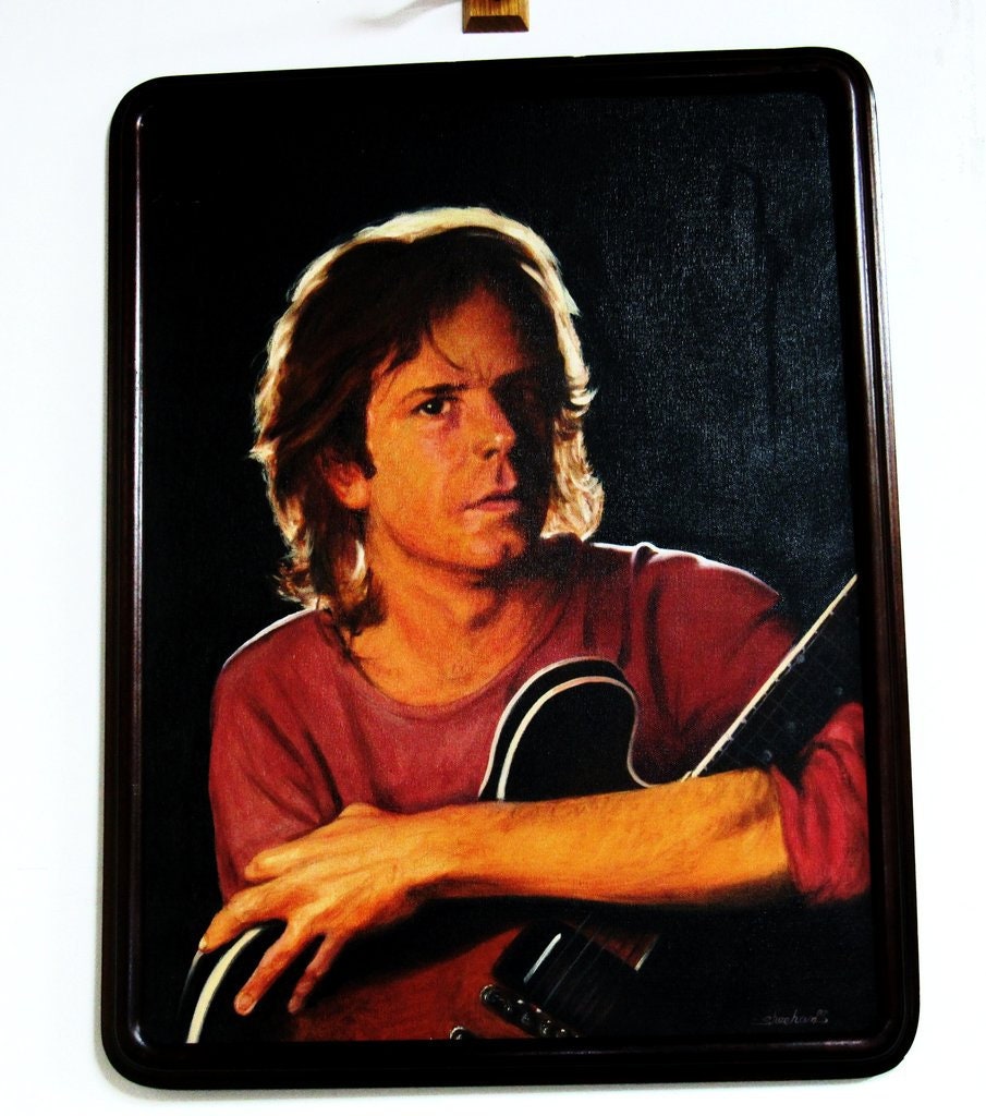 Bob Weir Grateful Dead Oil Painting by Renowned Tonalist Painter Dennis ...