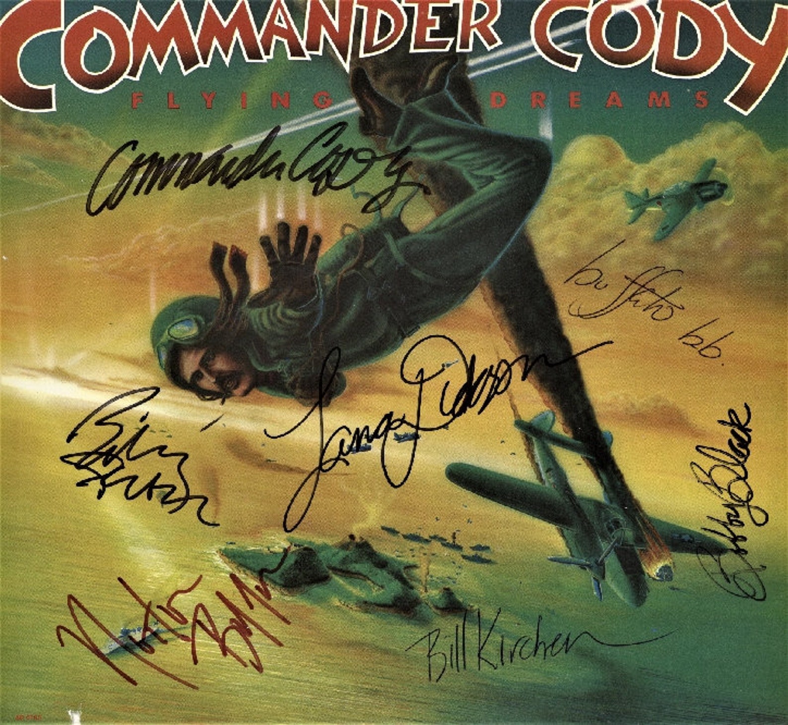 Commander Cody & His Lost Planet Airmen Band Signed Lp - Etsy