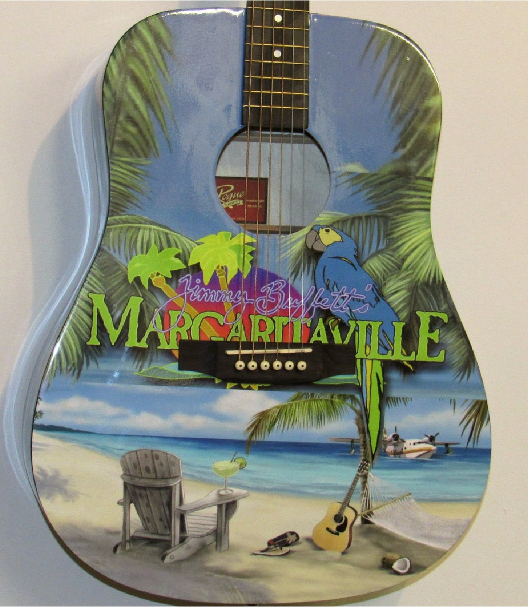 Jimmy Buffett Custom Guitar - Etsy
