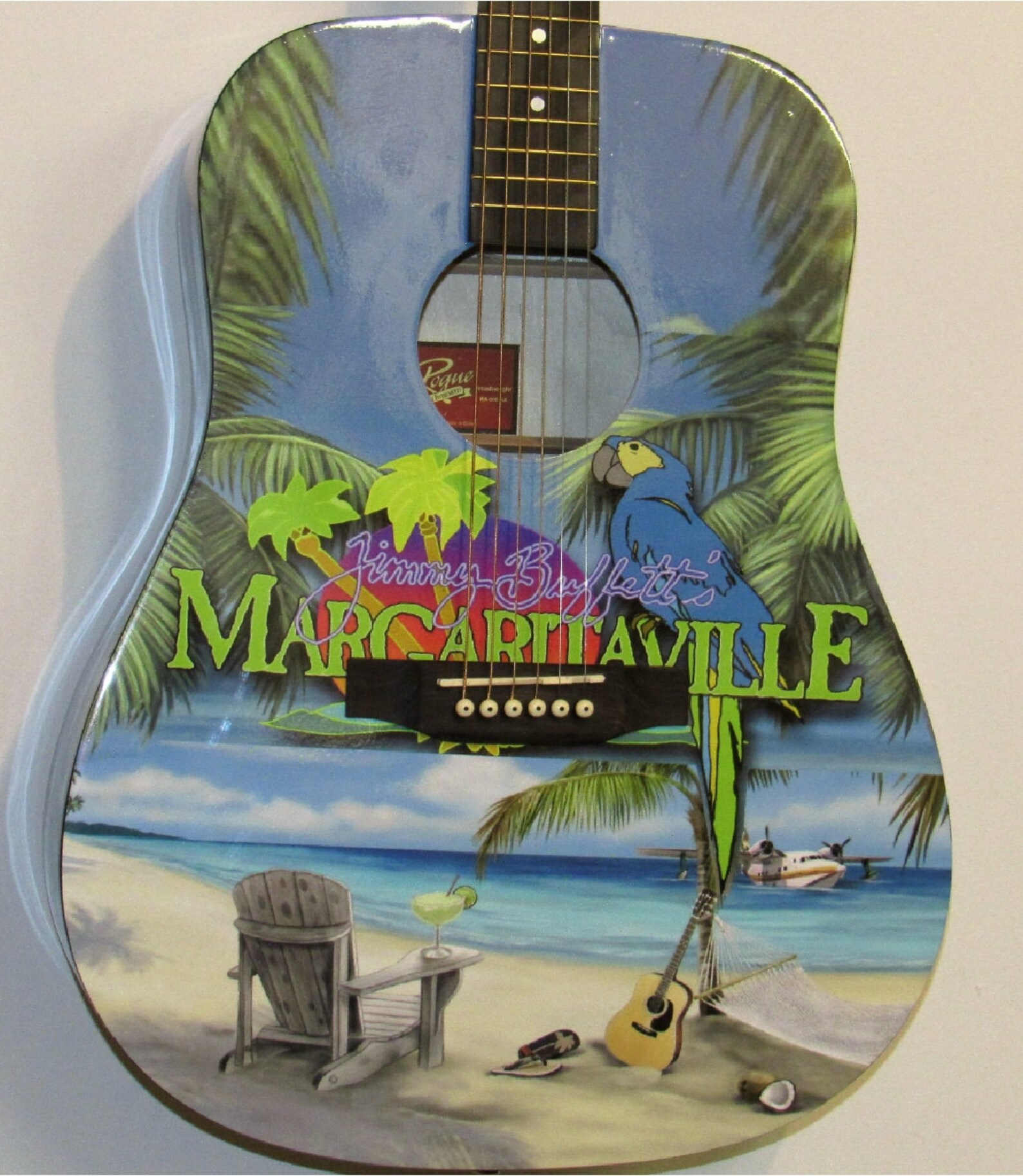 Jimmy Buffett Custom Guitar - Etsy