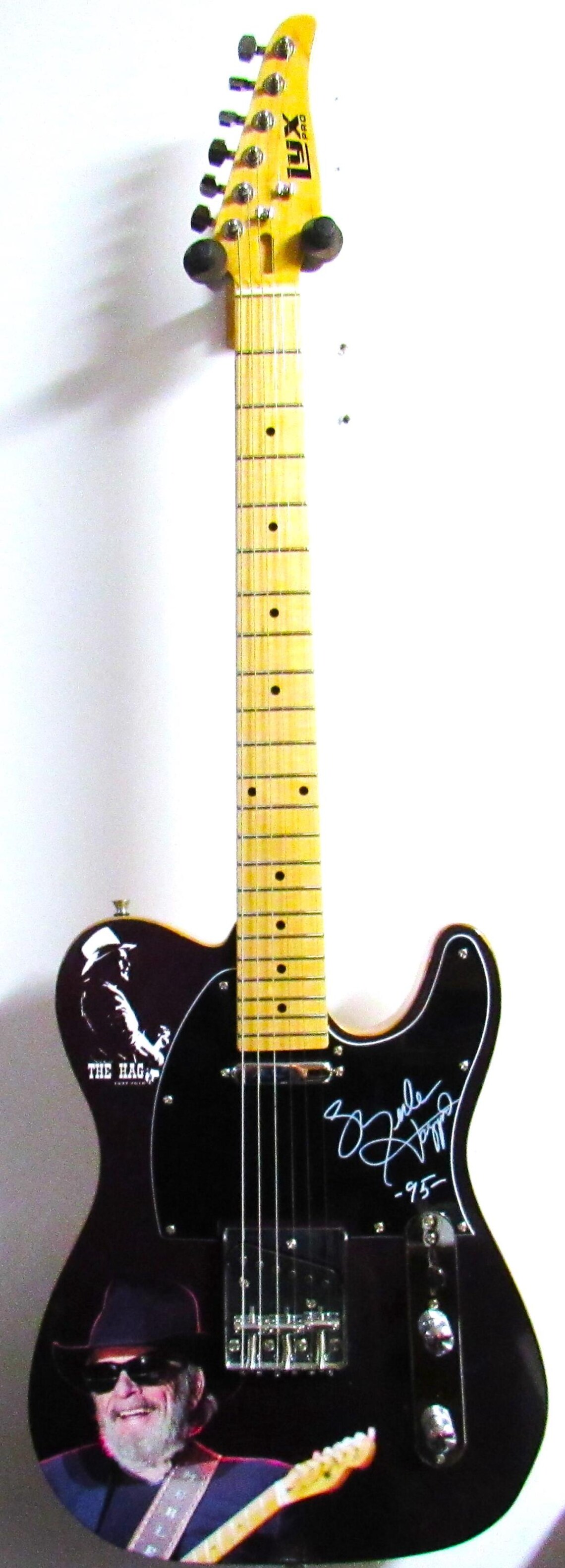 Merle Haggard Autographed Guitar - Etsy