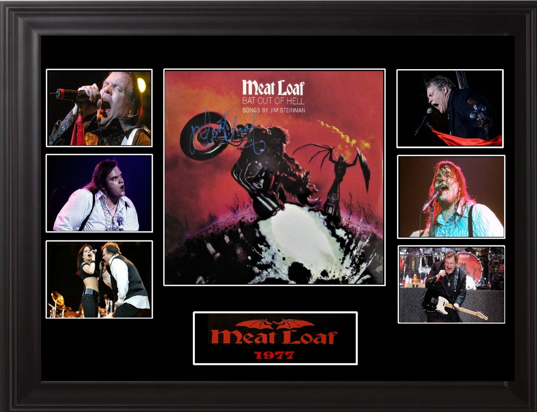 Meatloaf Autographed LP - Etsy