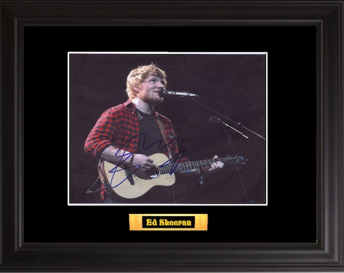 Ed Sheeran Autographed Photo - Etsy
