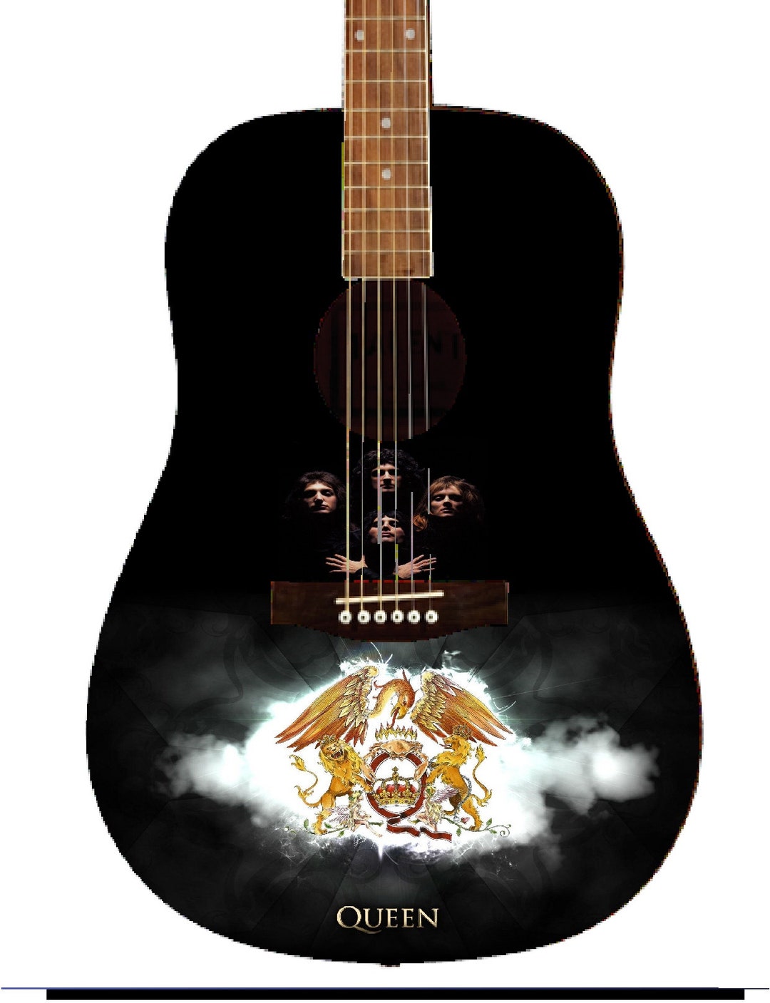 Queen Custom Guitar - Etsy