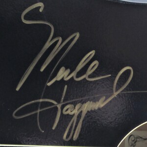 Merle Haggard Autographed Guitar - Etsy