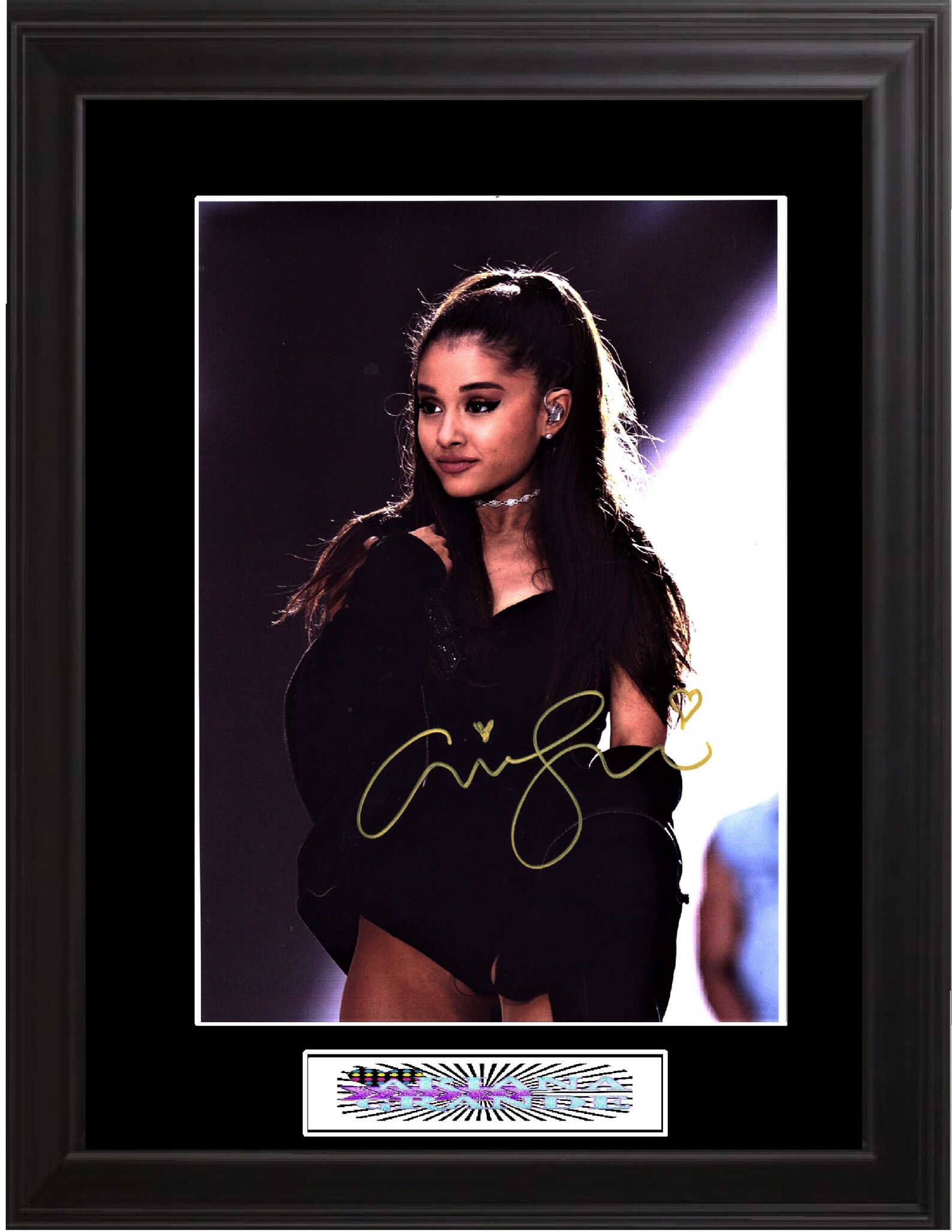 Ariana Grande Autographed Photo - Etsy