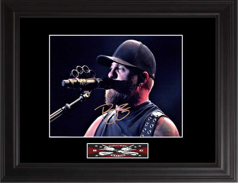 Brantley Gilbert Autographed Photo - Etsy