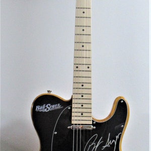 Bob Seger and the Silver Bullet Band Signed Guitar - Etsy