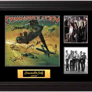 Commander Cody & His Lost Planet Airmen Band Signed Lp - Etsy