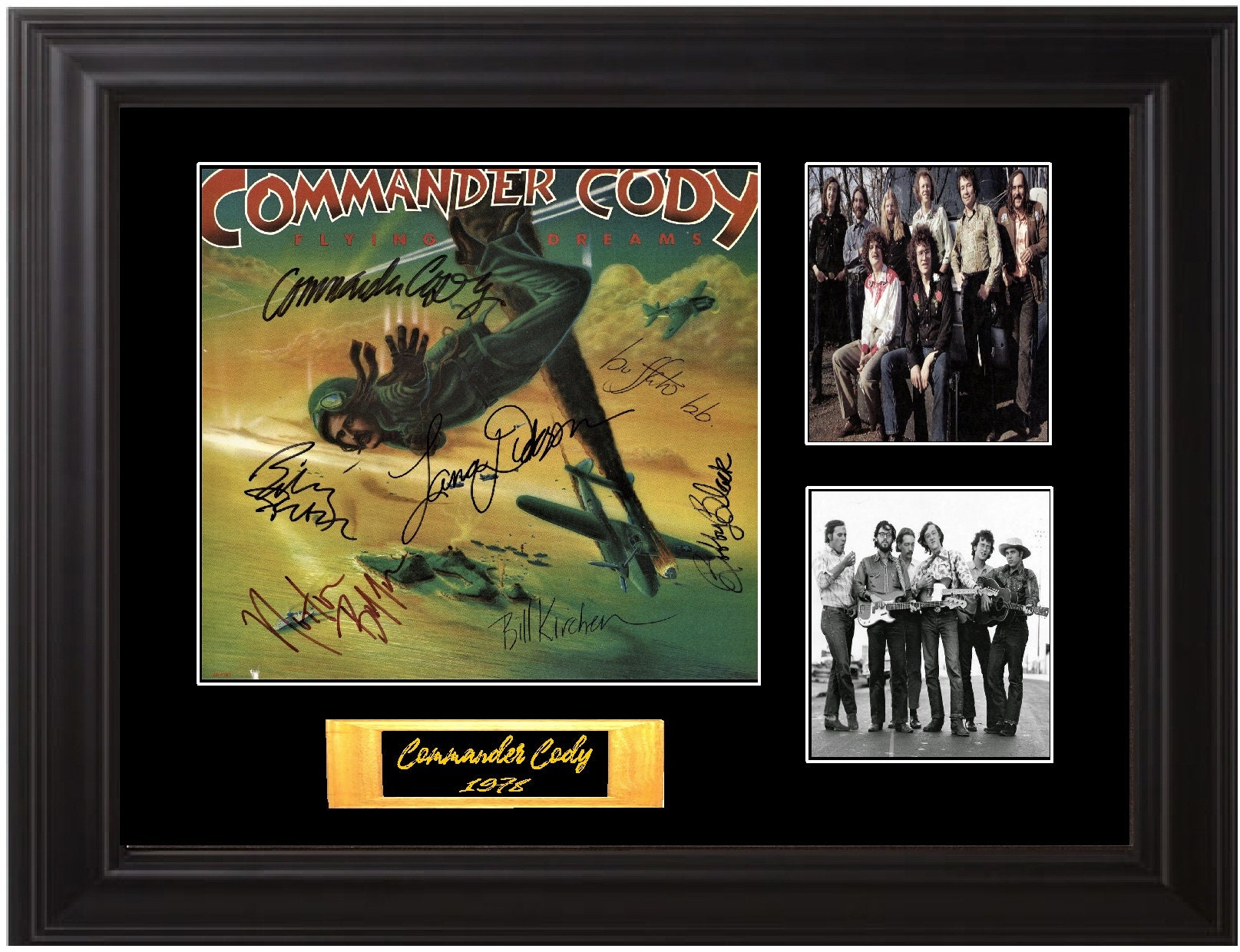 Commander Cody & His Lost Planet Airmen Band Signed Lp - Etsy