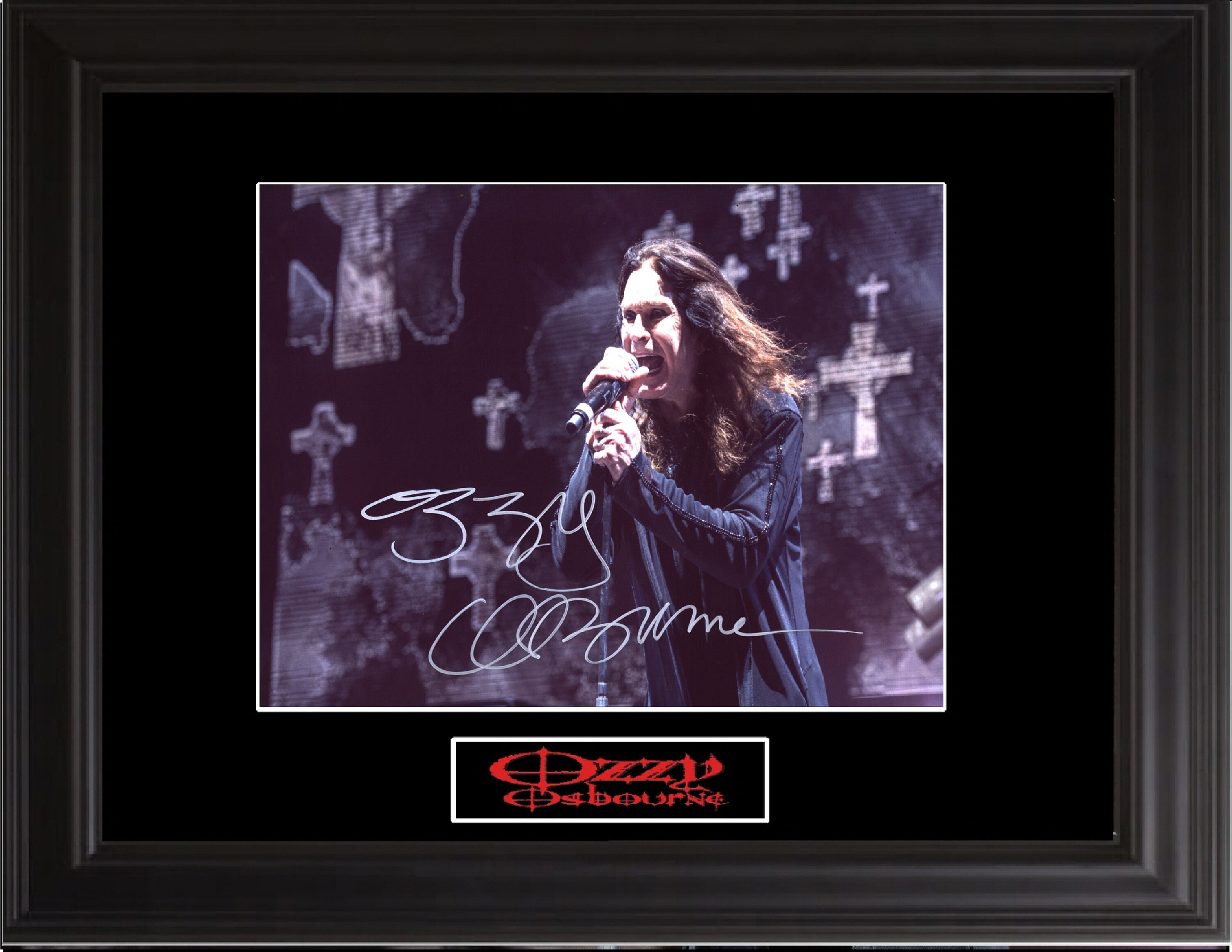 Ozzy Osbourne Autographed Photo - Etsy