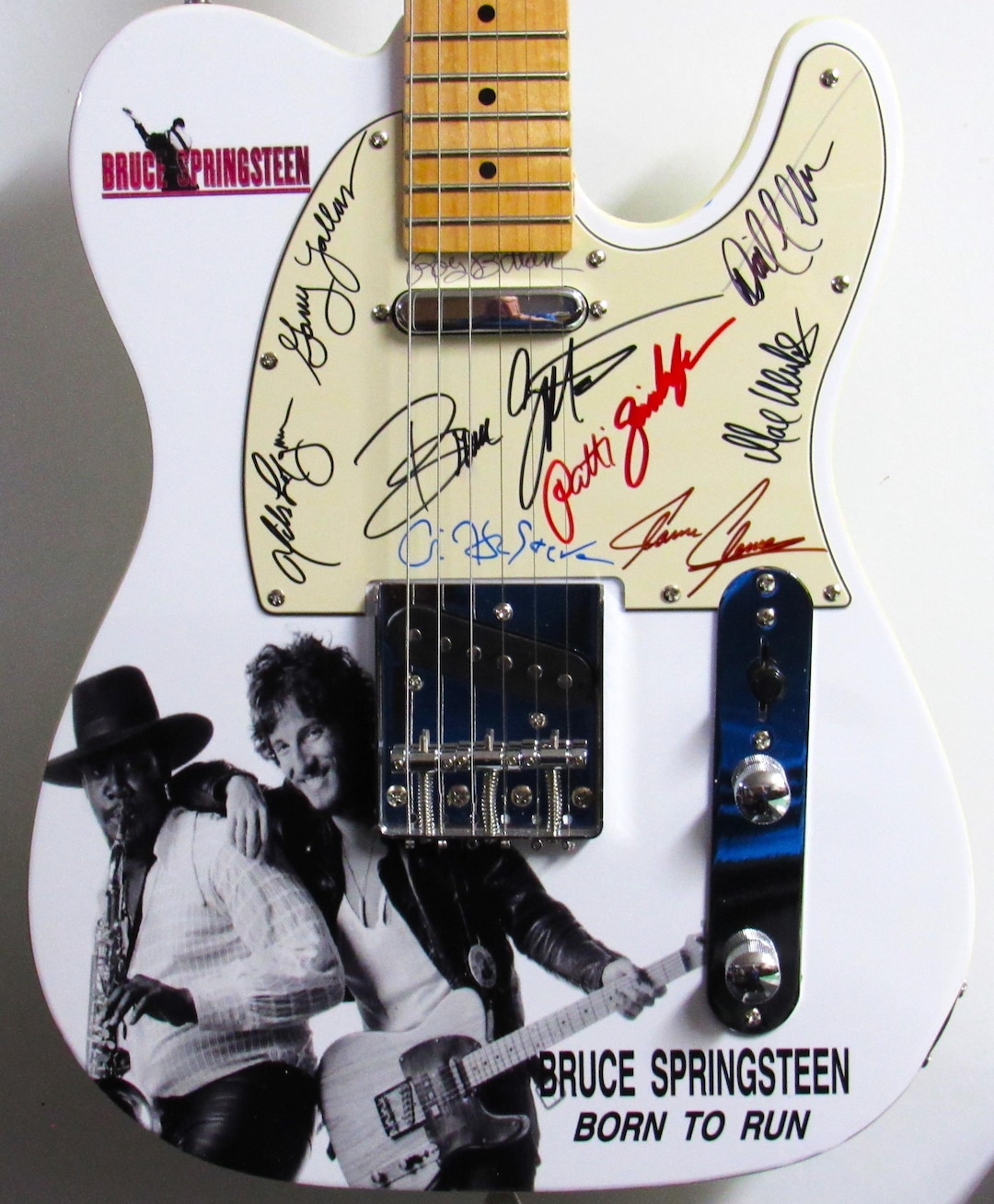 Bruce Springsteen Autographed Guitar - Etsy