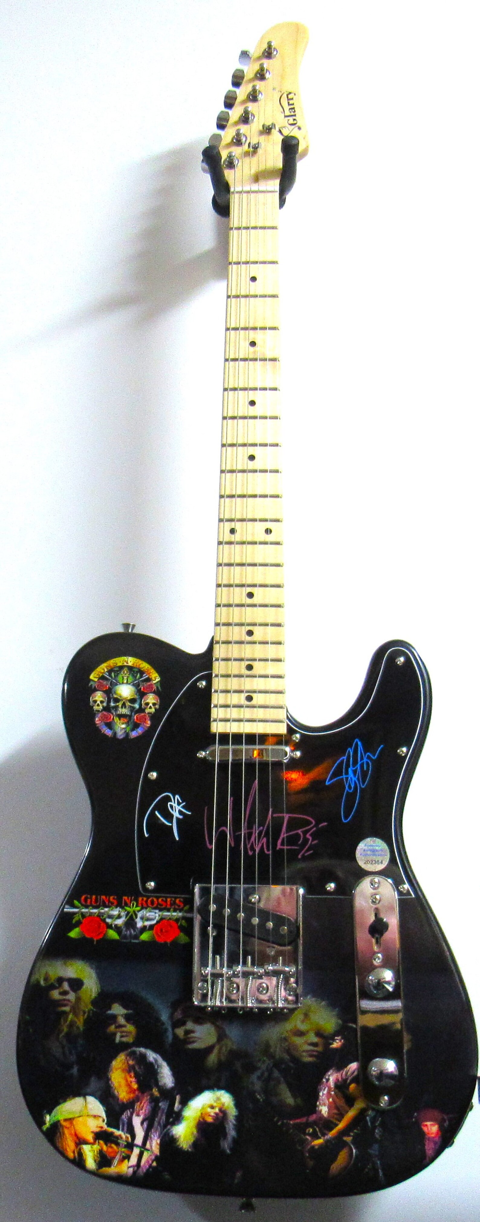 Guns N' Roses / Axl Rose Autographed Guitar - Etsy