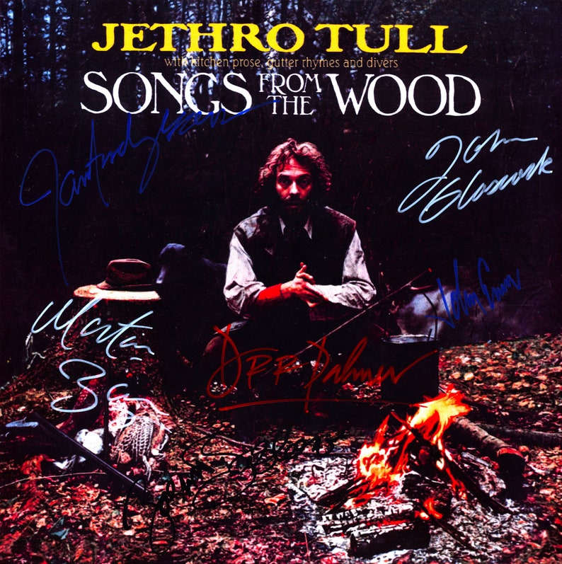 Jethro Tull Autographed LP - Etsy