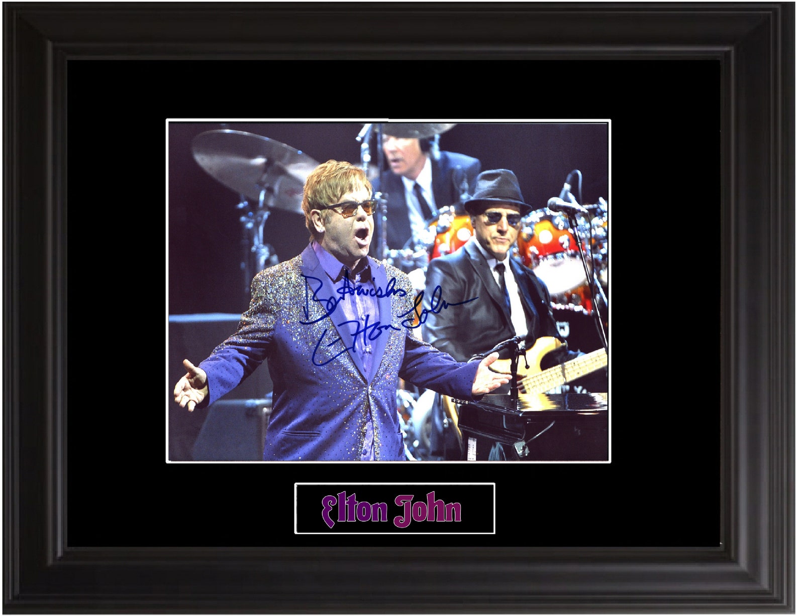 Elton John Autographed Photo - Etsy