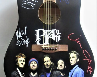 Pearl Jam Full Band Eddie Vedder Signed Autographed 8x11 Photo - Etsy