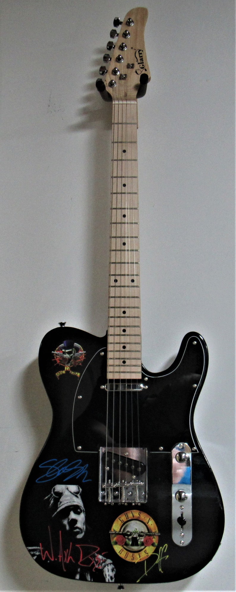 Guns N' Roses / Axl Rose Autographed Guitar | Etsy