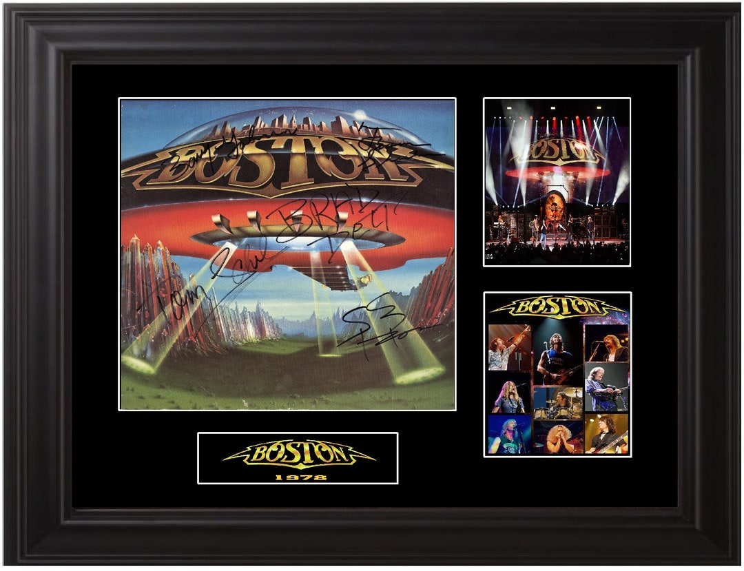 Boston Autographed LP - Etsy