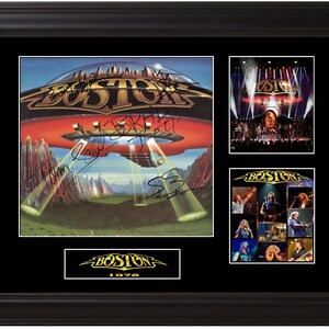 Boston Autographed LP - Etsy