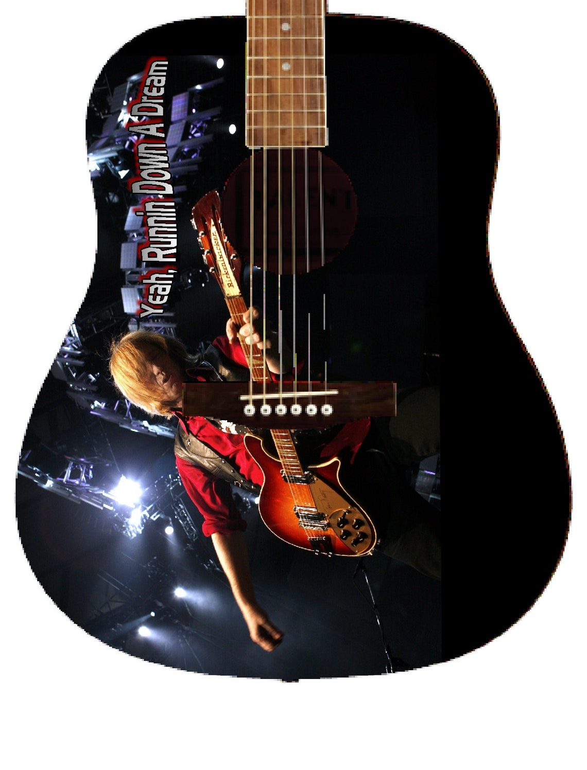 Tom Petty Custom Guitar - Etsy