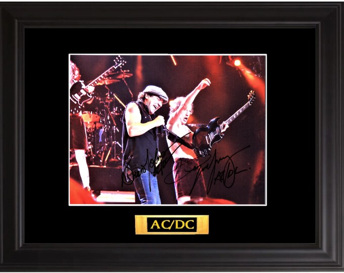 AC/DC Autographed Photo - Etsy