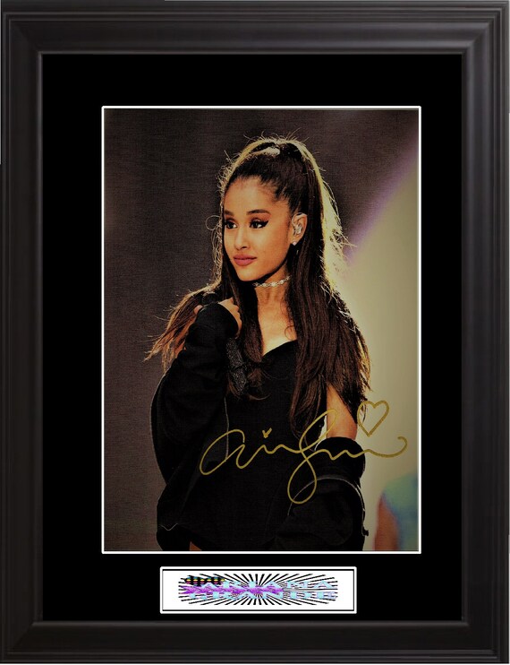 Ariana Grande Autographed Photo | Etsy