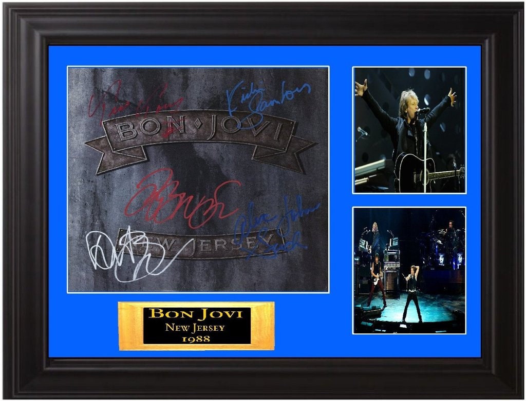 Bon jovi signed - Etsy 日本 Bon jovi signed - Etsy 日本