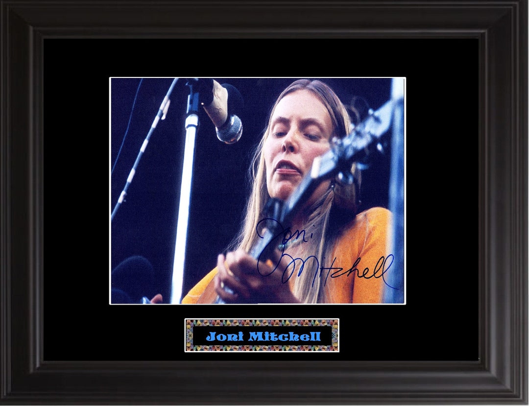 Joni Mitchell Autographed Photo - Etsy
