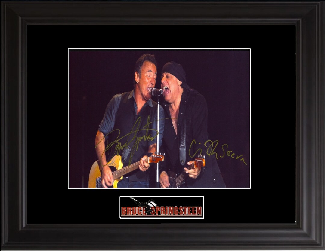 Bruce Springsteen Autographed Photo - Etsy