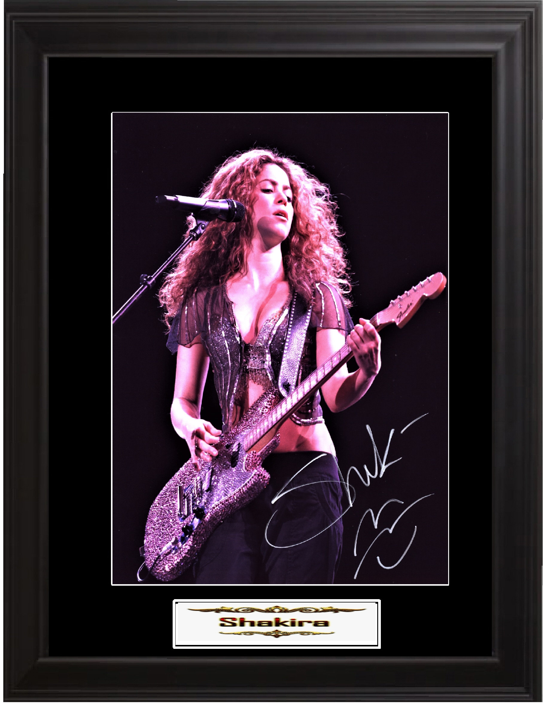 Shakira Autographed Photo - Etsy