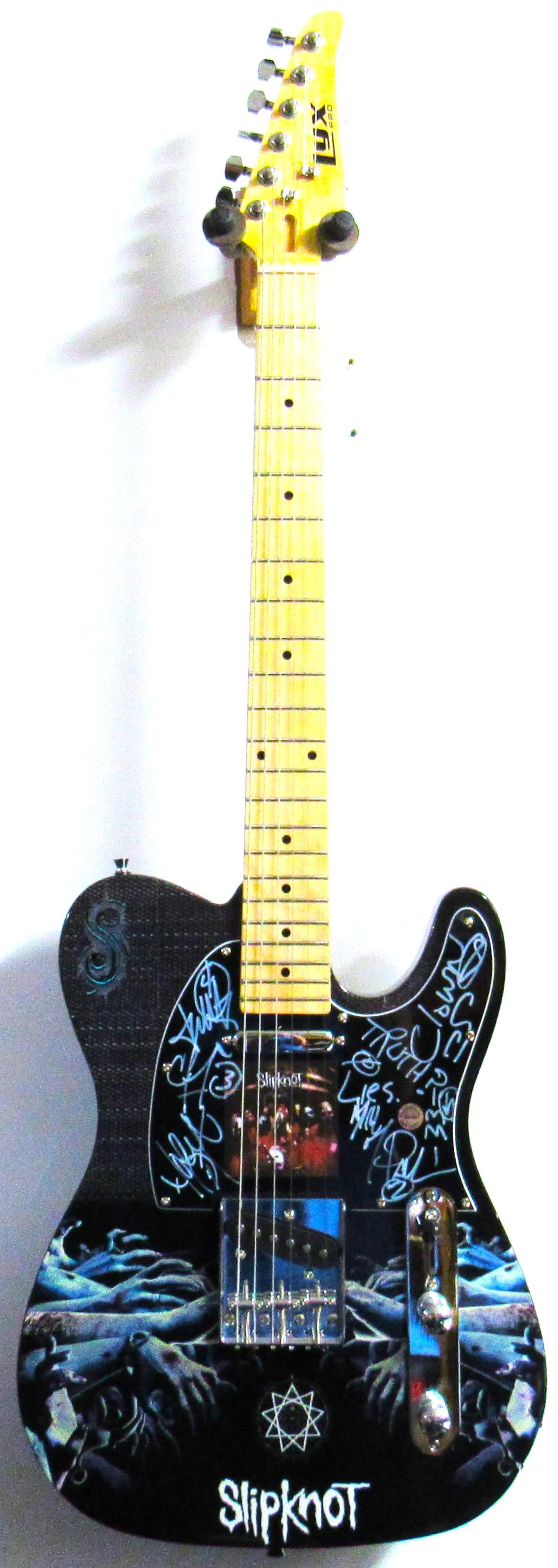 Slipknot Autographed Guitar - Etsy