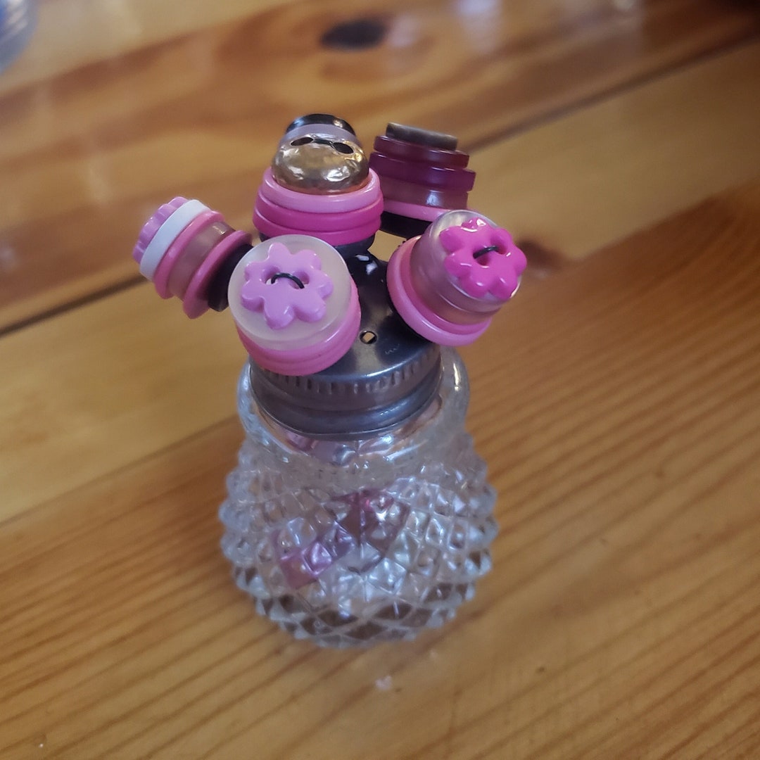 Hand Crafted Button Bouquet - Etsy
