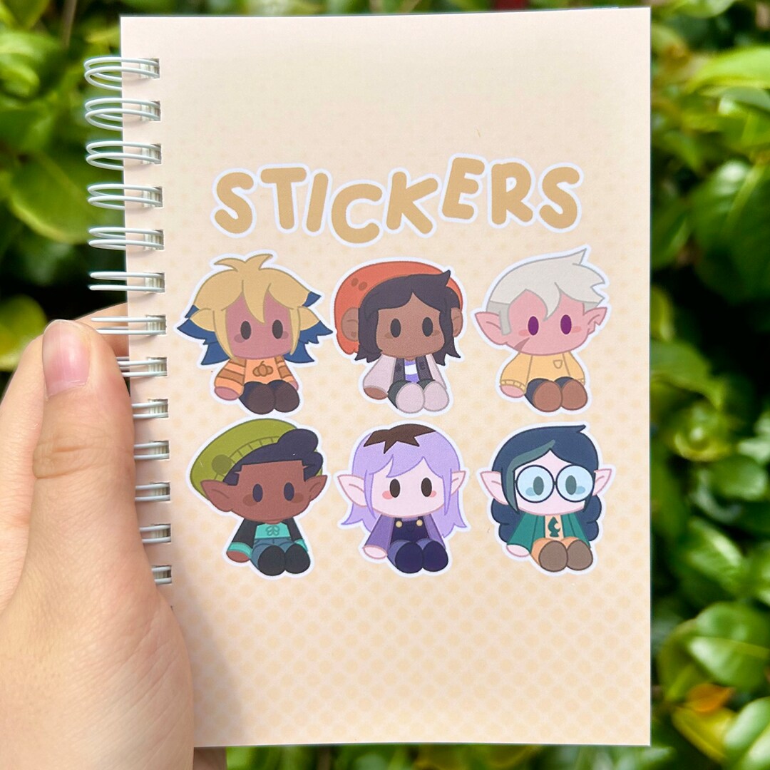 Hexsquad Reusable Sticker Book | the Owl House - Etsy