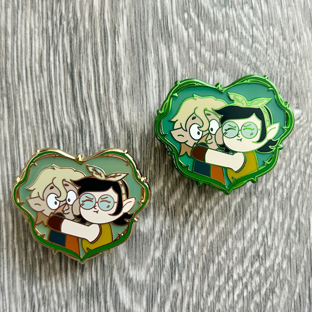 Huntlow Hard Enamel Pin | Hunter & Willow | the Owl House - Etsy