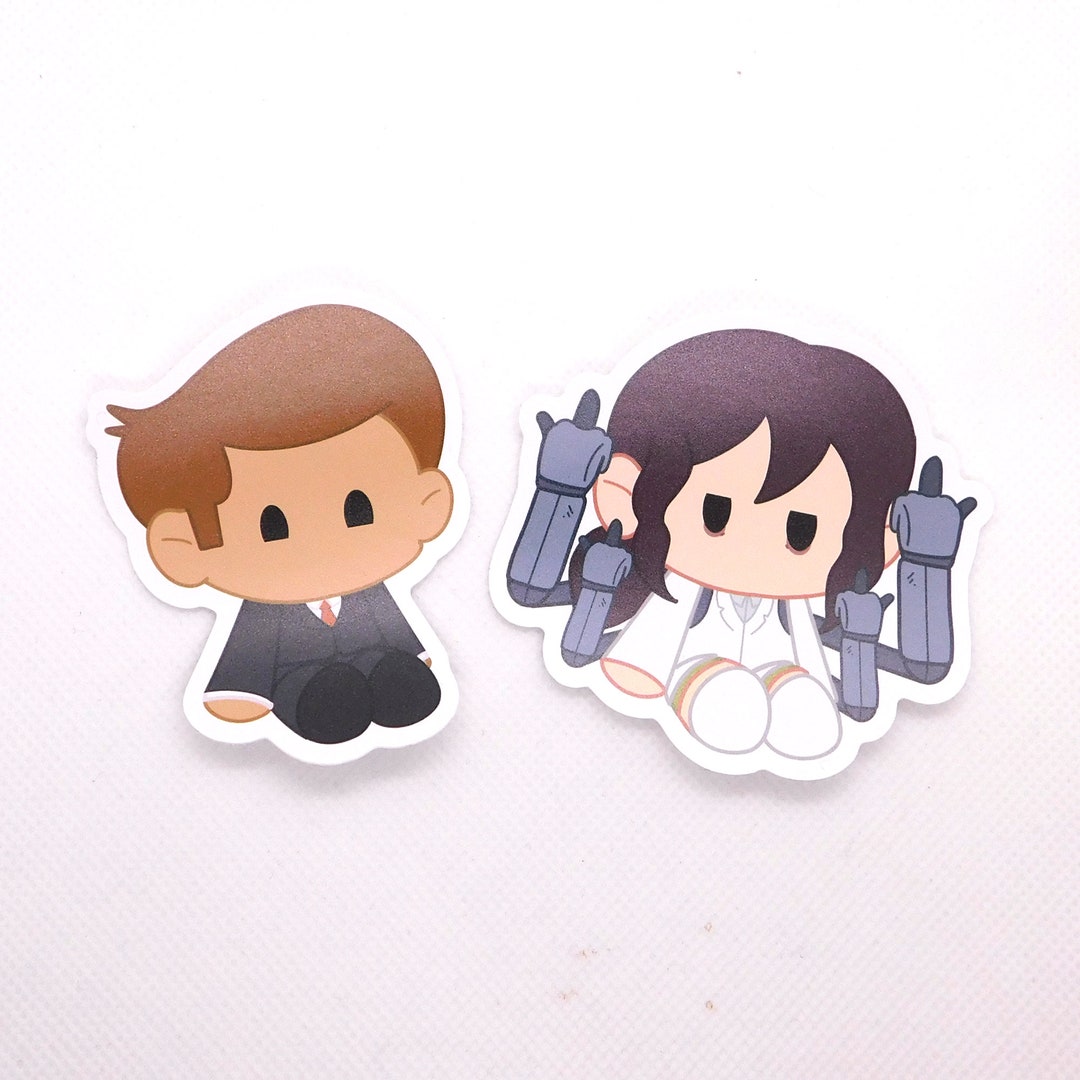 Reagan & Brett "plush Friends" Stickers - Etsy