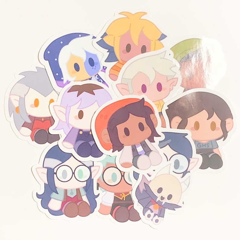 The Owl House plush Friends Stickers - Etsy