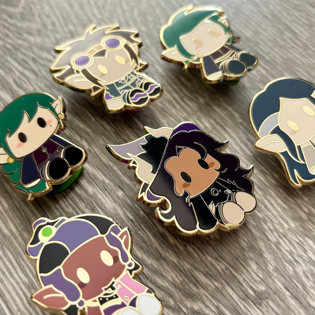 SET- the Owl House “plush Friends” Enamel Pins V3 - Etsy