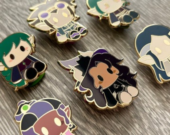 Amity Hard Enamel Pin Plush Friends Set the Owl House - Etsy