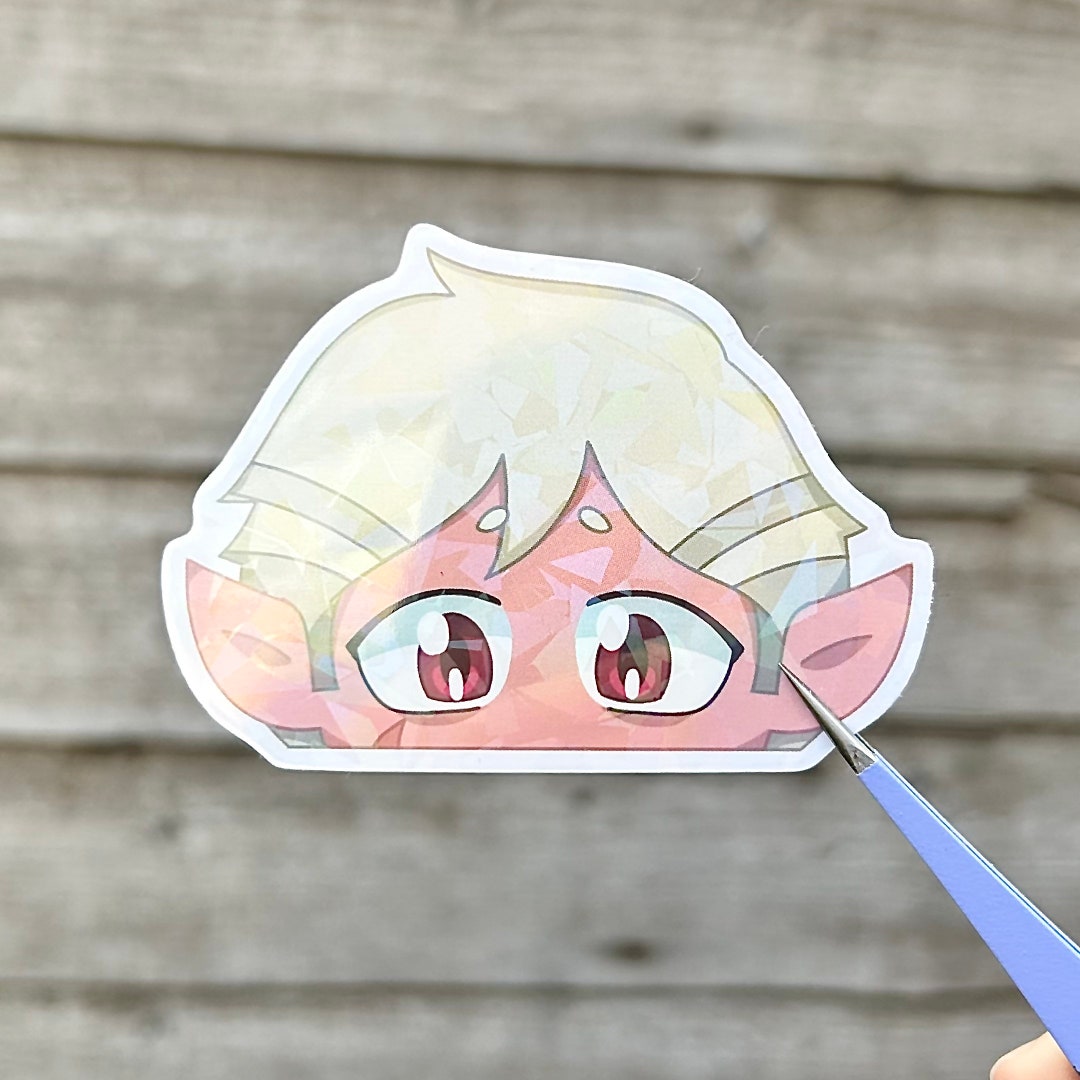 Hunter Peeker Stickers | the Owl House - Etsy